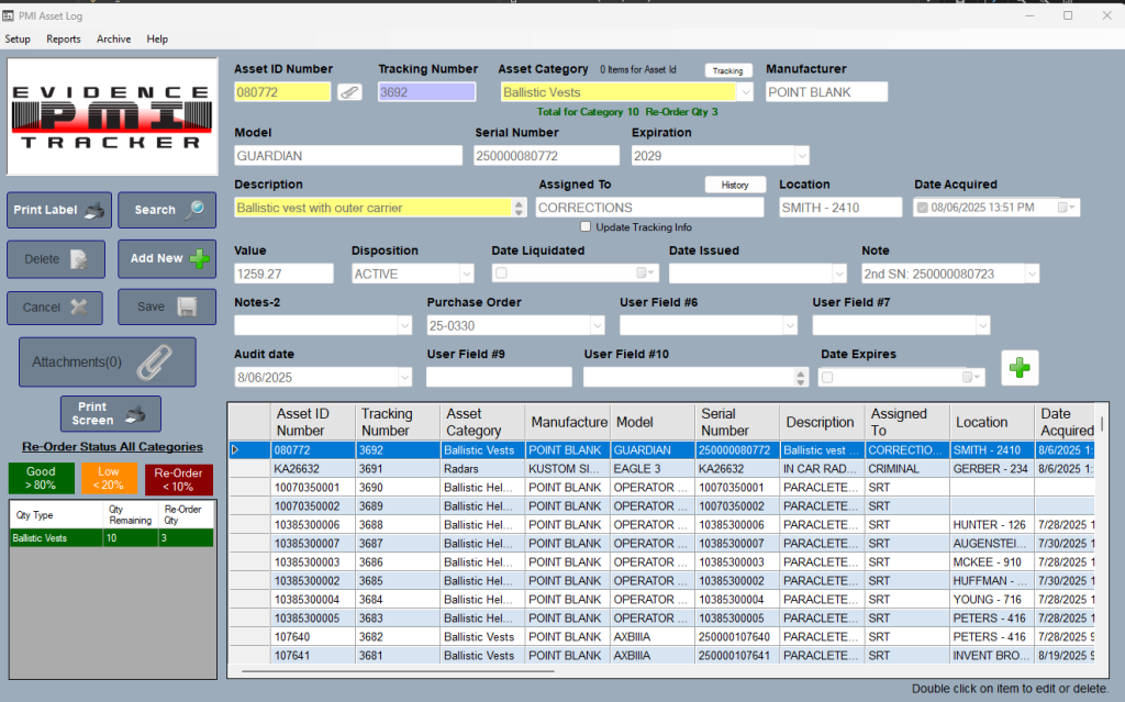 PMI Asset Tracker™ Module - PMI